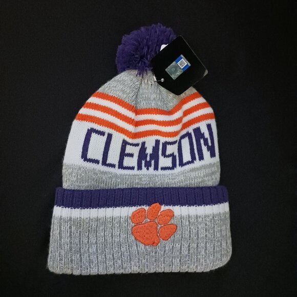 fan favorite | Accessories | Clemson Tigers Ncaa Grey Mass Slab Knit ...